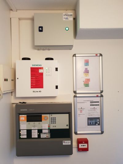 FIRETECH - Nieuwe Siemens Brandmeld/Ontruimingsinstallatie Laren