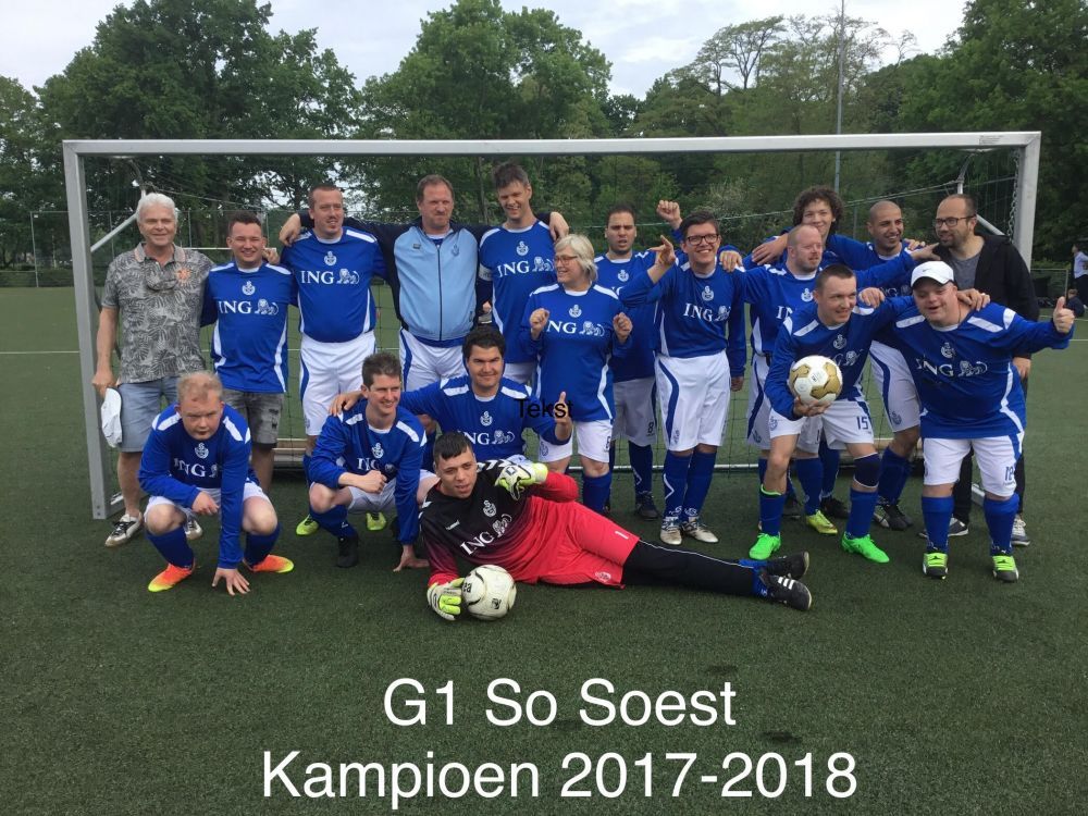 Sportorganisatie Soest - G1 KAMPIOEN