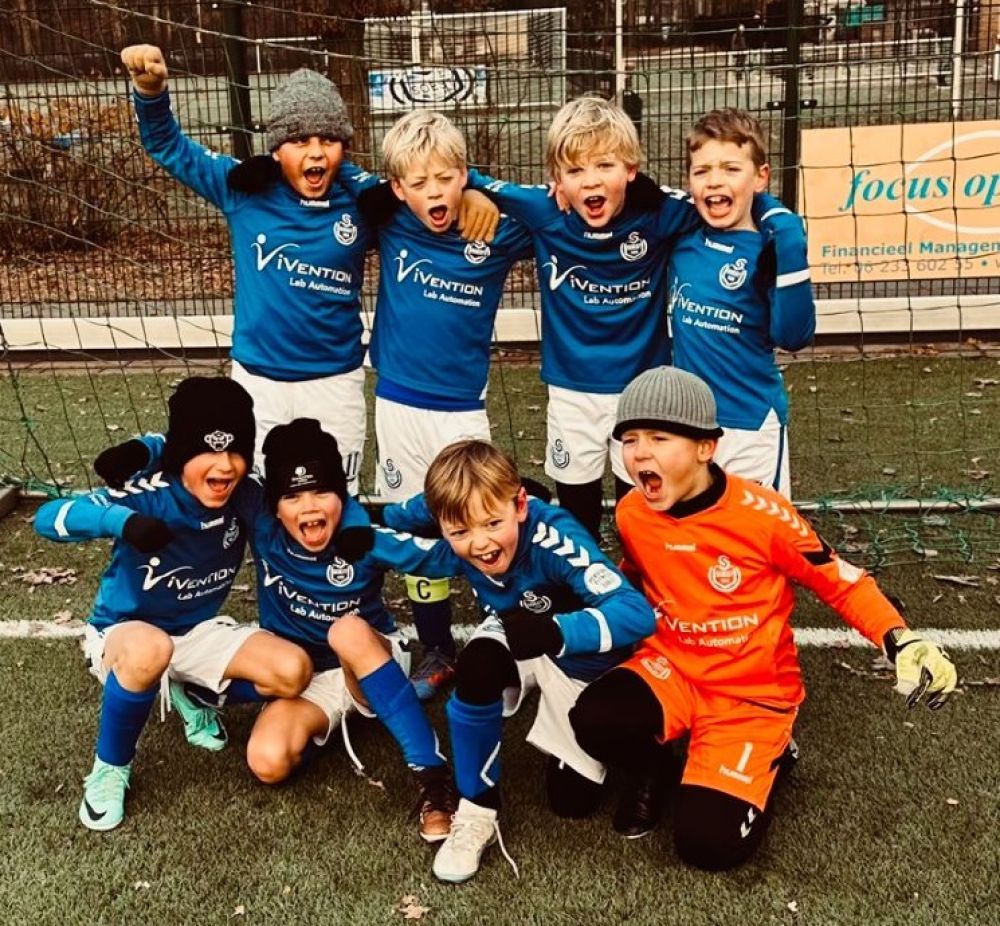 Sportorganisatie Soest - JO9 team rood kampioen